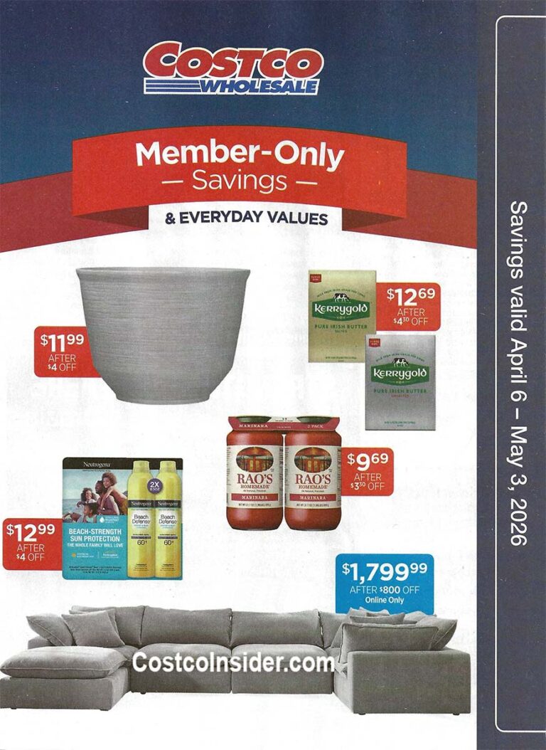 Costco April 2026 Coupon Book | Costco Insider